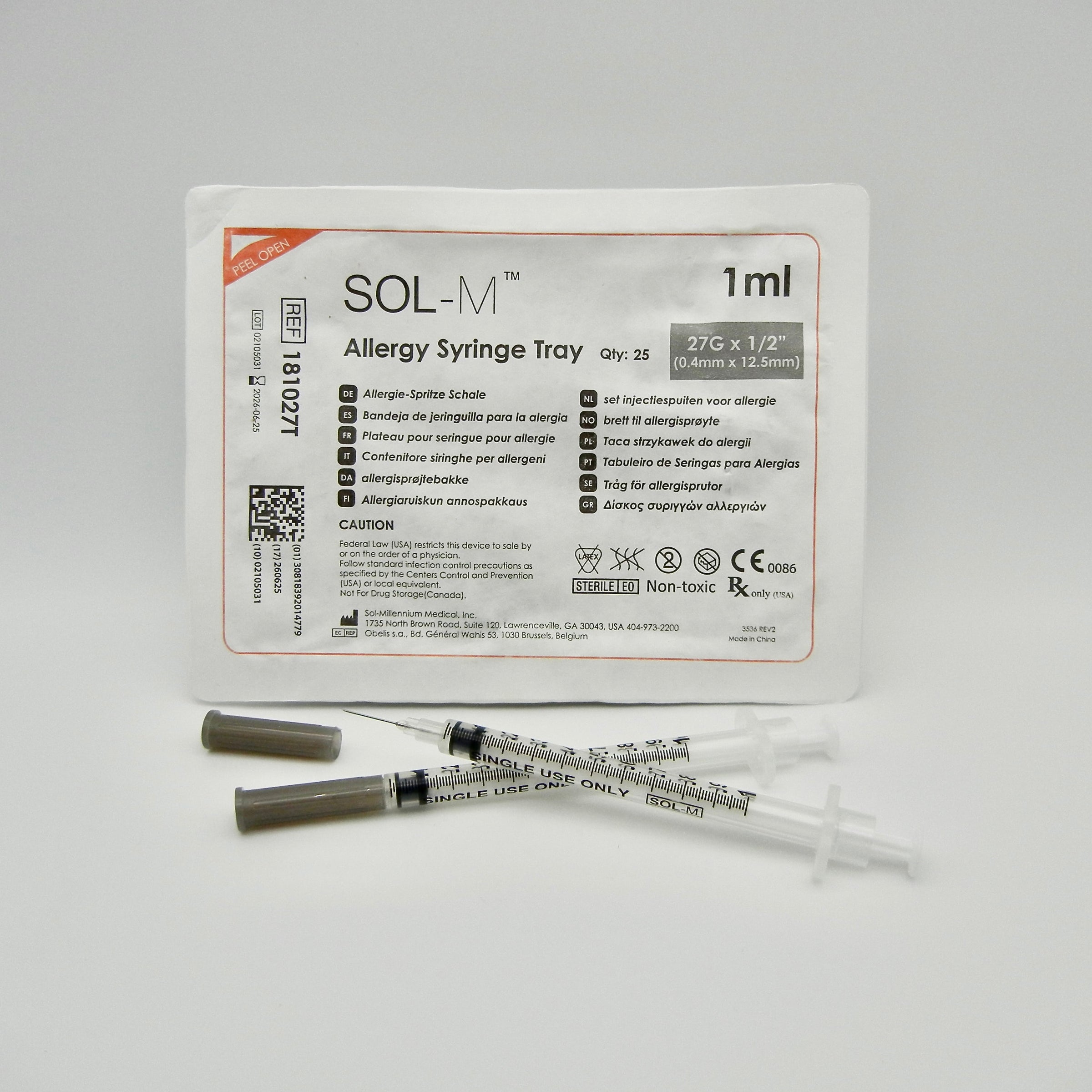 Allergy Injection Syringes | Allergy Den
