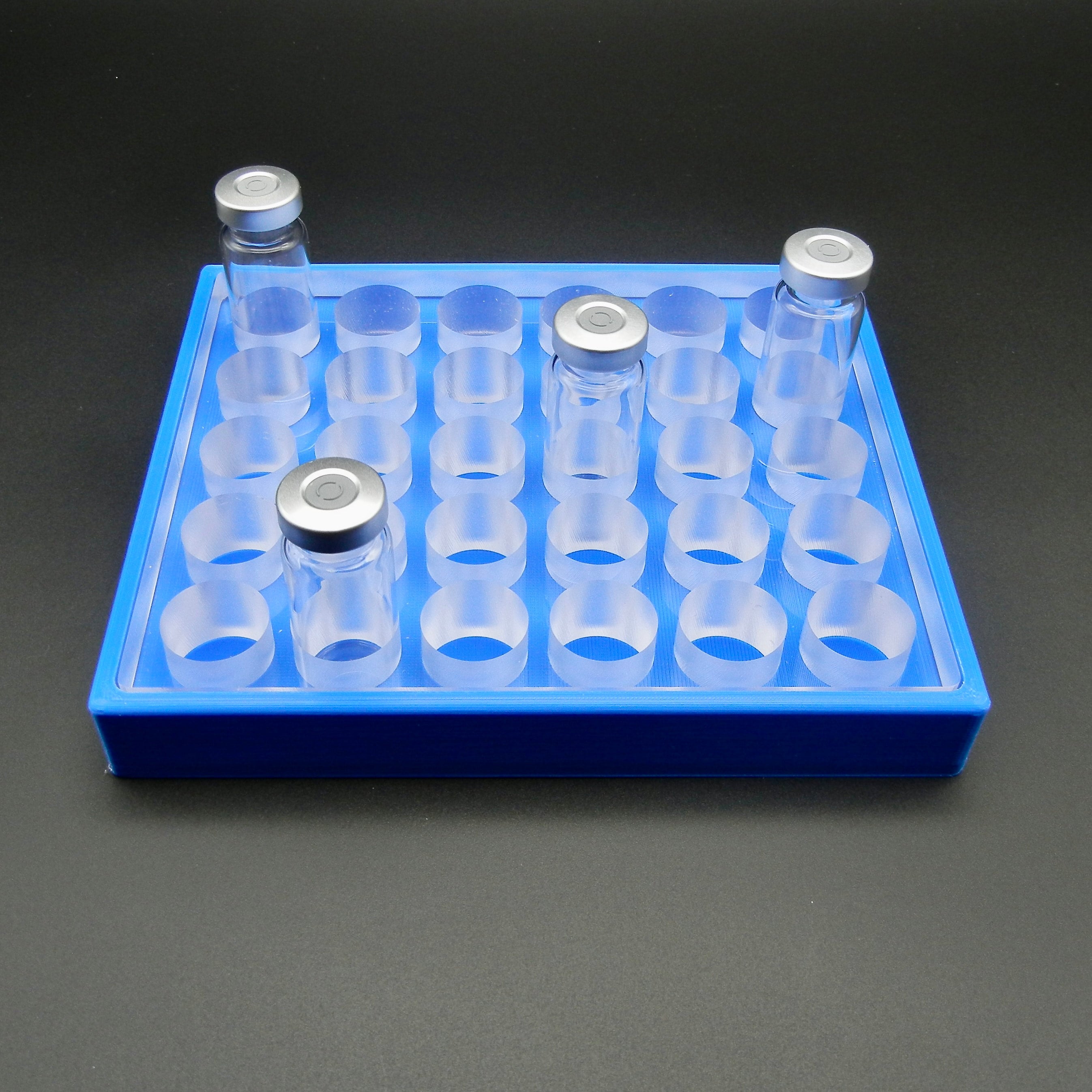 Flat Vial Rack | Allergy Den