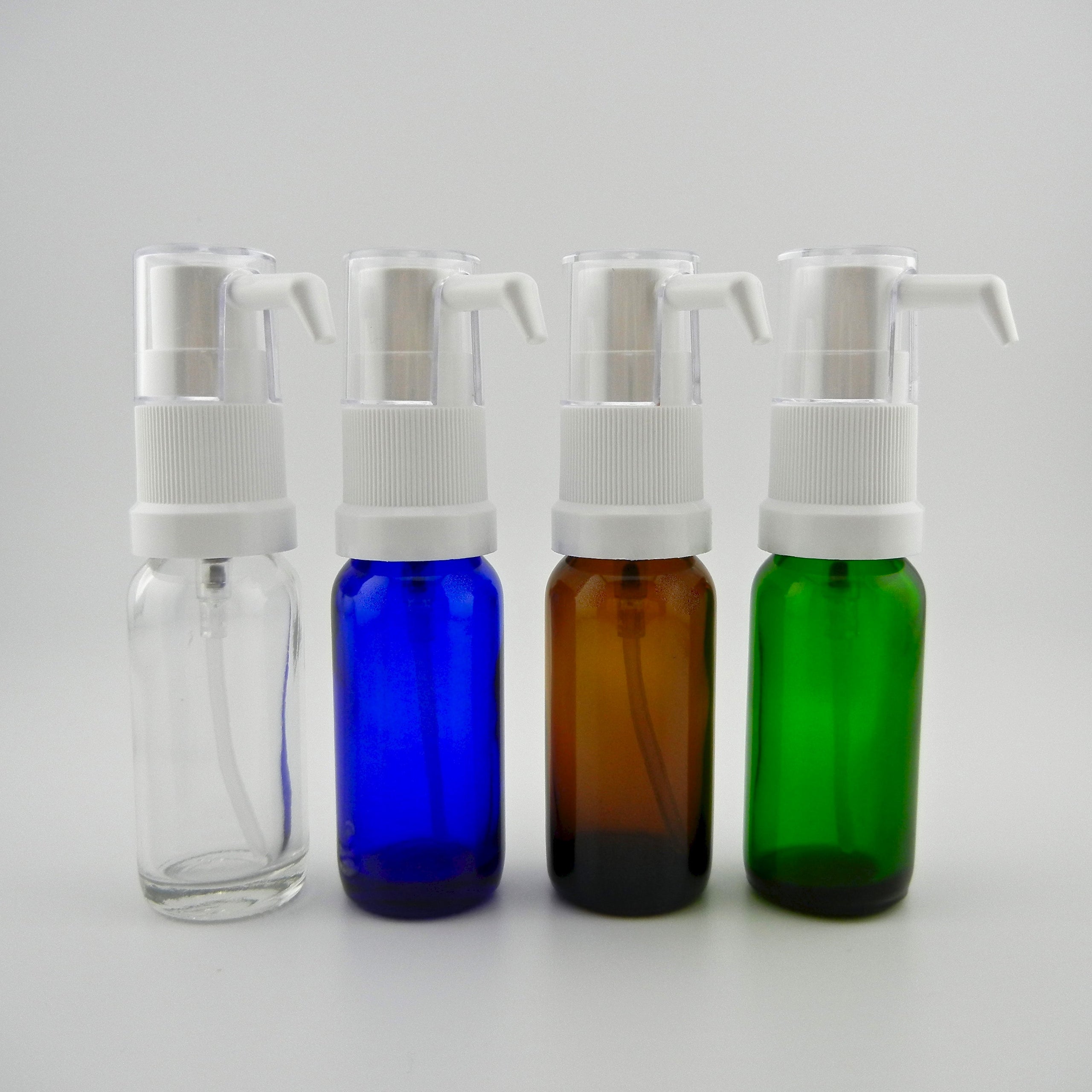 Glass Bottle and Metered Dose Pump | Allergy Den