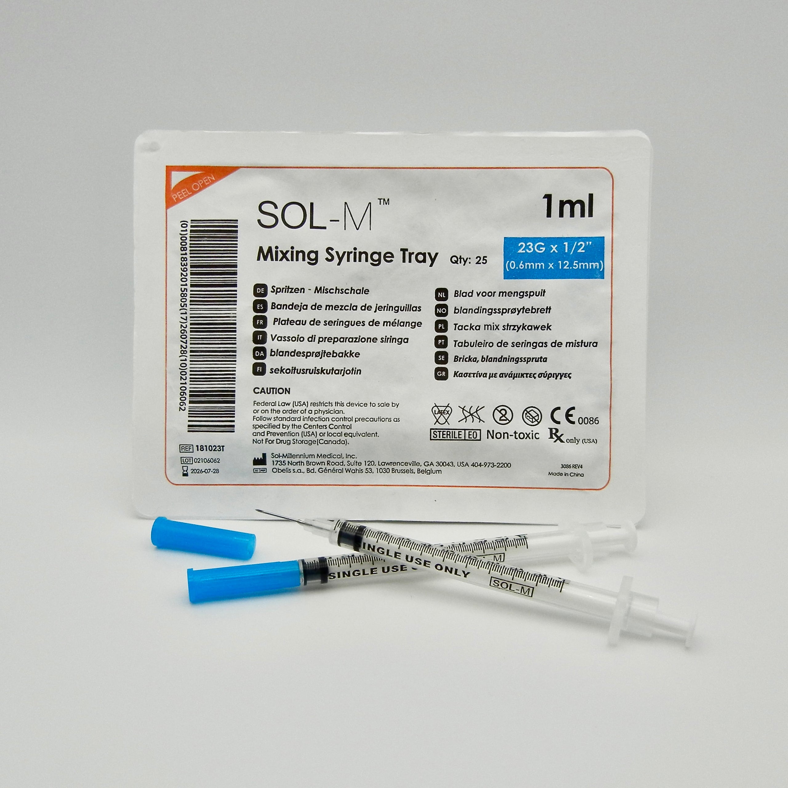 Allergy Mixing Syringes | Allergy Den