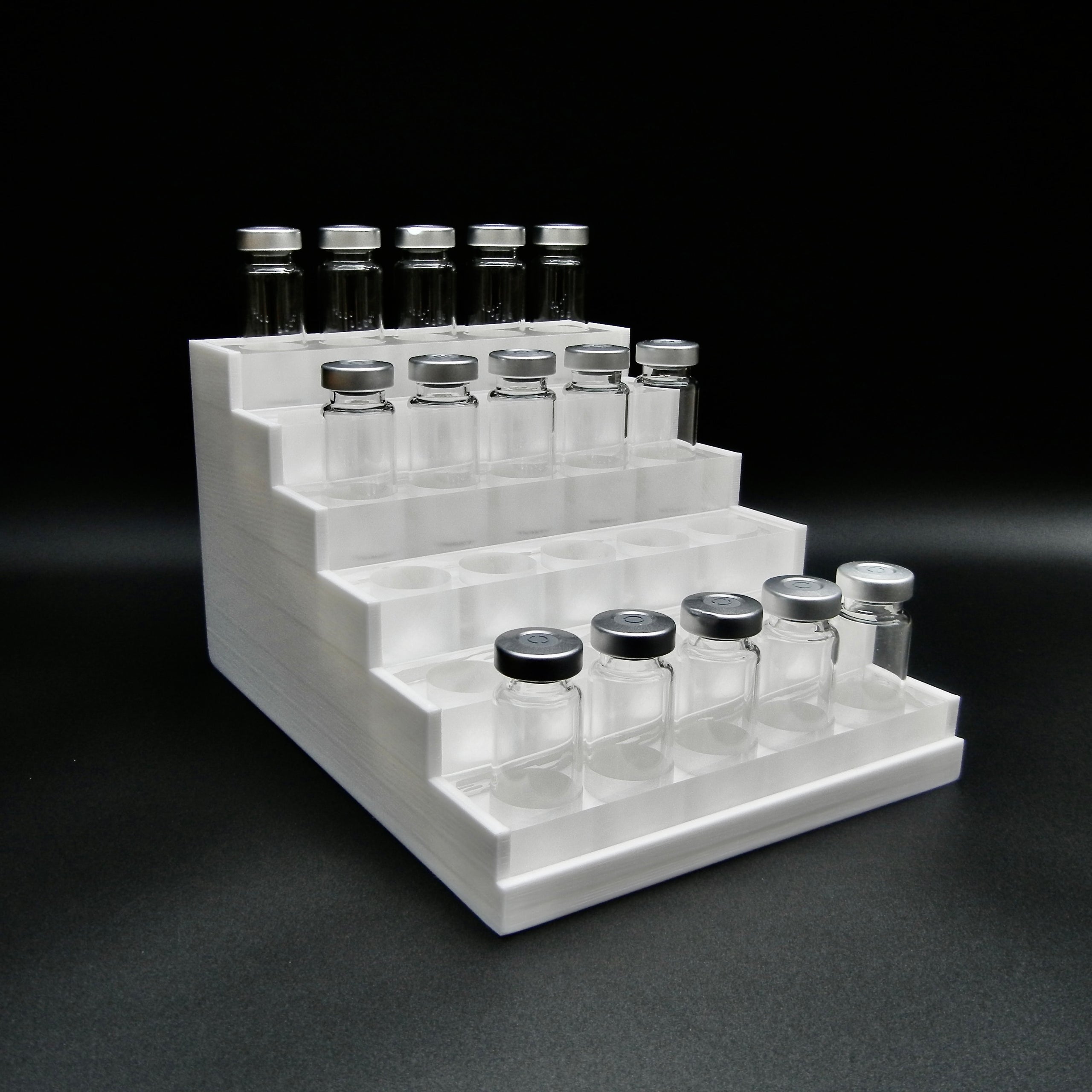 Tiered Vial Rack | Allergy Den